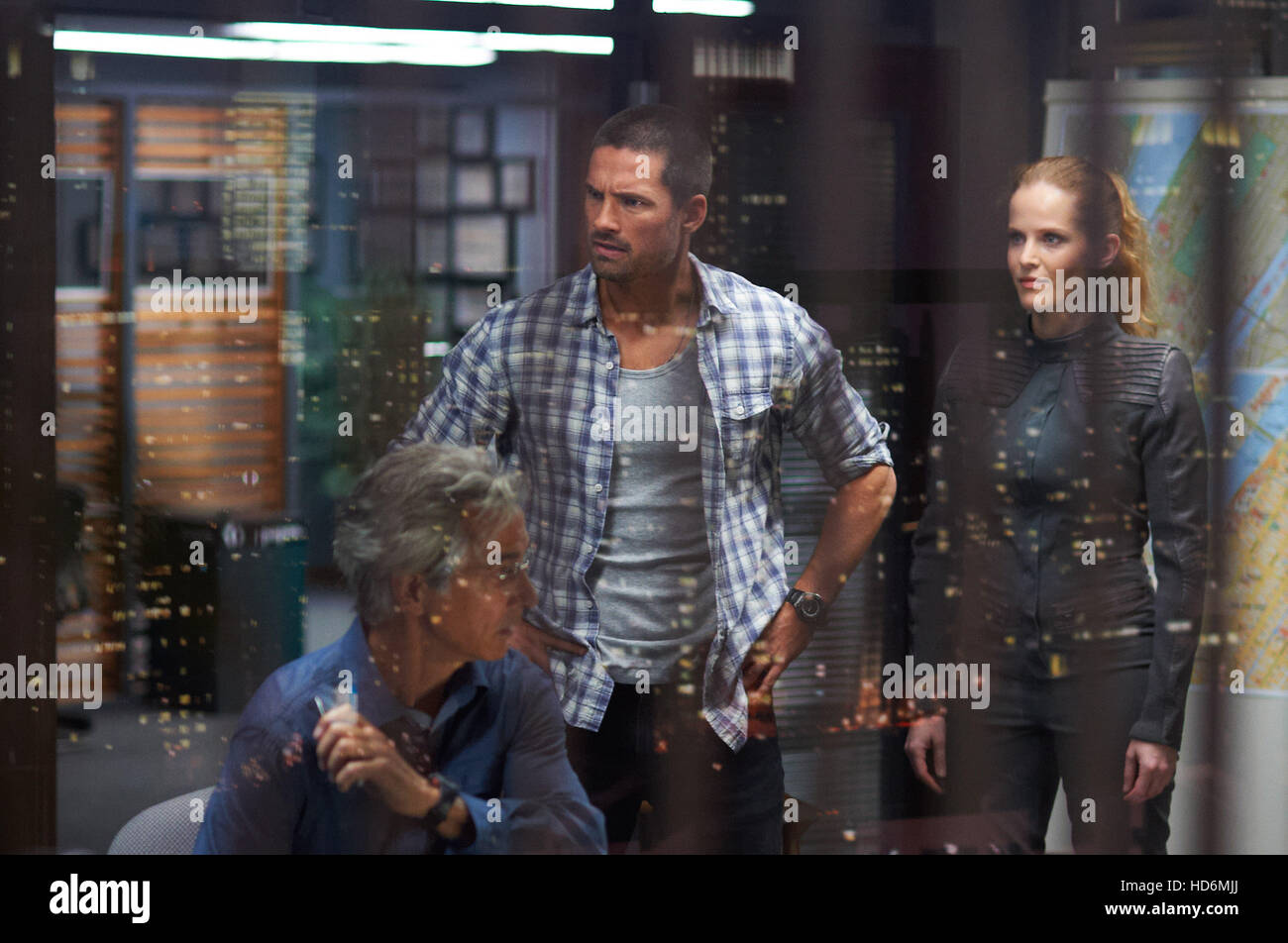 ALPHAS, (from left): David Strathairn, Warren Christie, Rebecca Mader ...