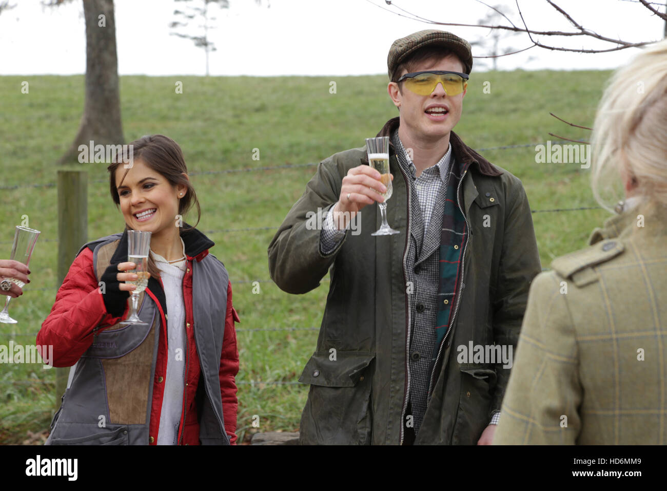 ALMOST ROYAL, (from left): Amy Hoggart, Ed Gamble, 'Boston', (Season 1 ...