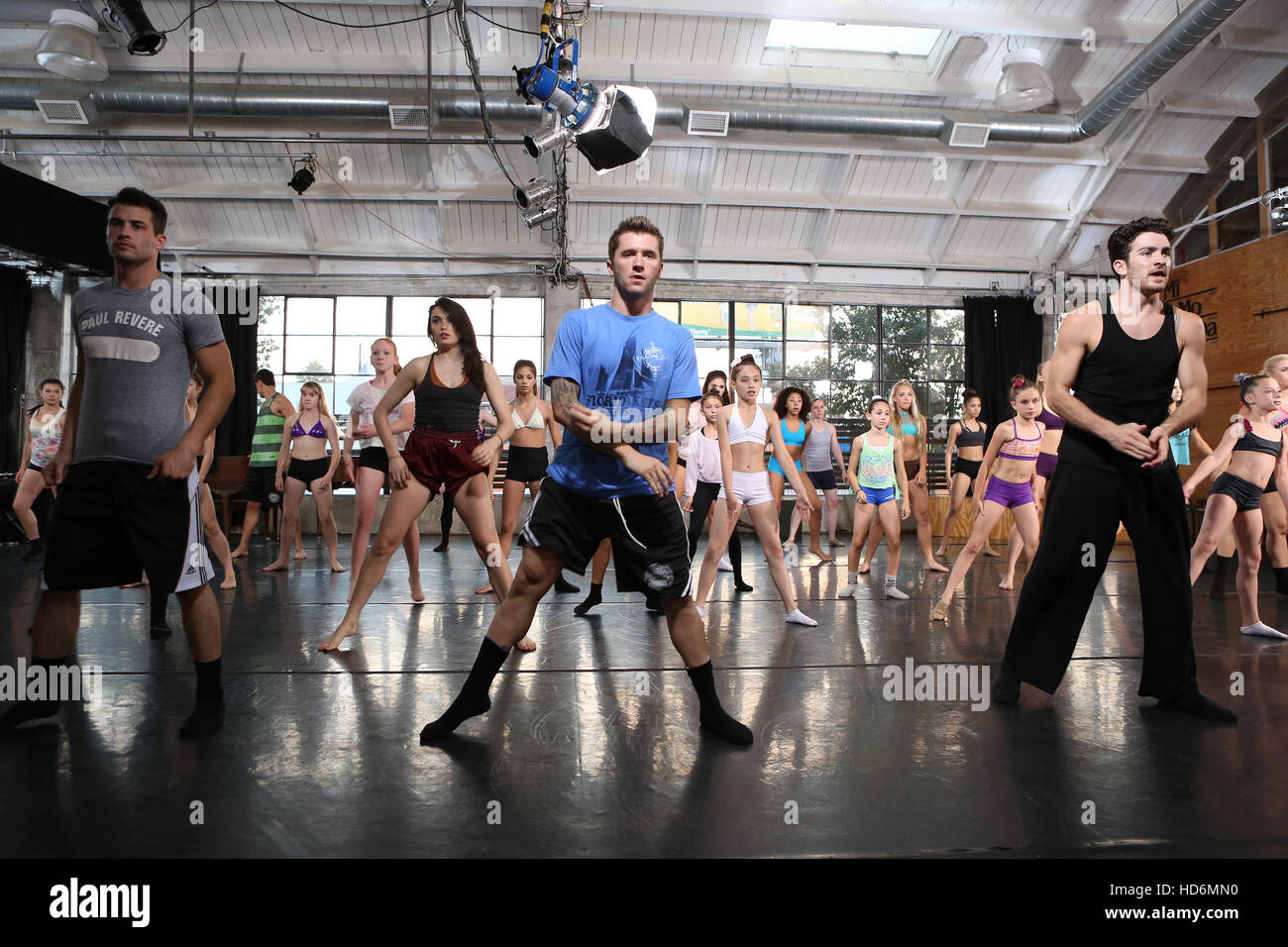 ALL THE RIGHT MOVES, (front, from left): Kyle Robinson, Travis Wall ...