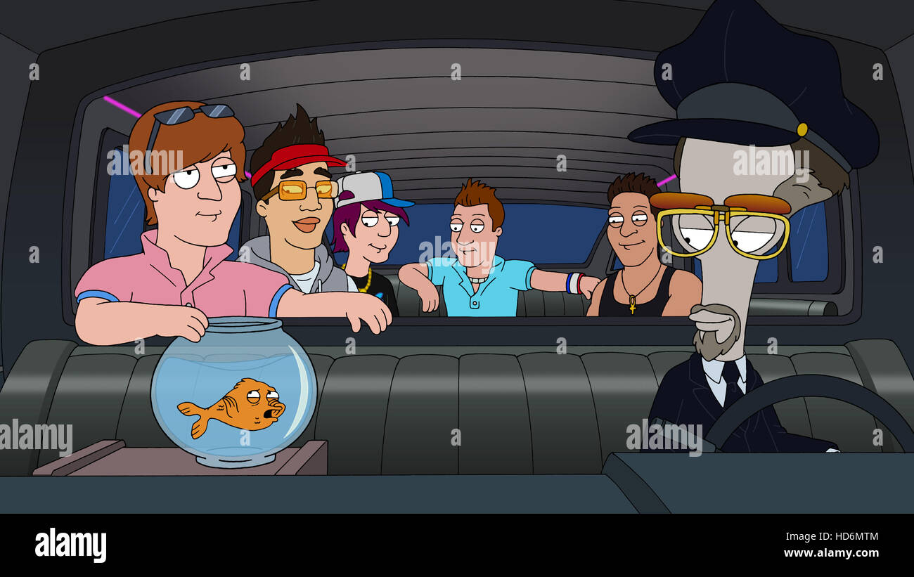 American Dad Front From Left Klaus Heissler Roger The Alien