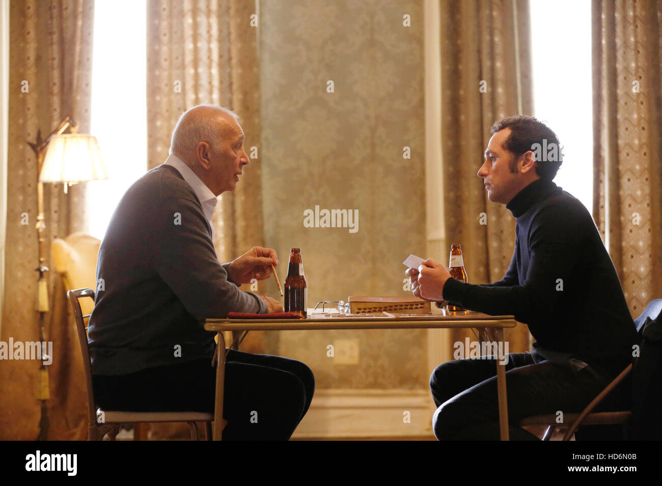 THE AMERICANS, l-r: Frank Langella, Matthew Rhys in 'Baggage' (Season 3 ...