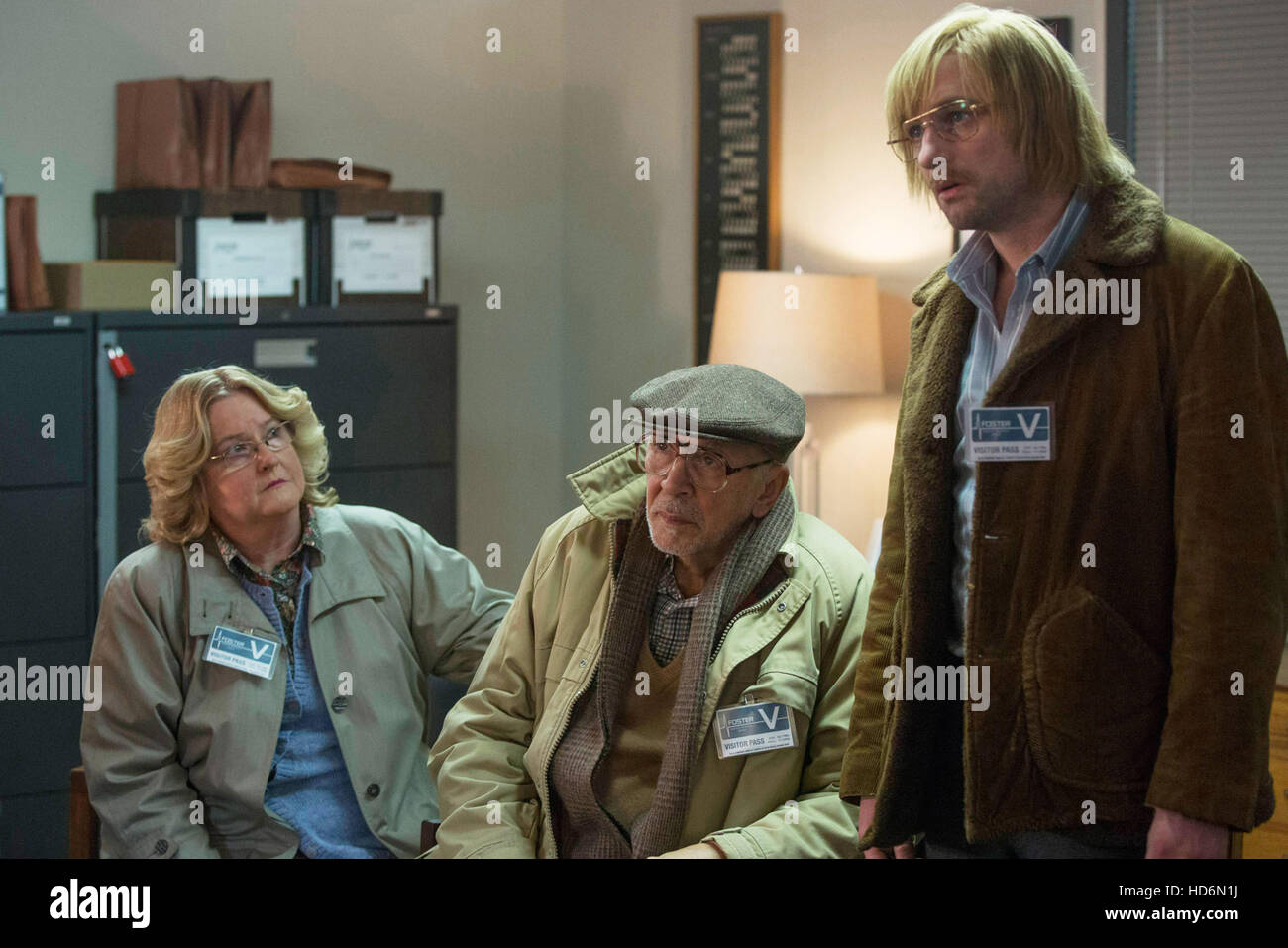 THE AMERICANS, (from left): Marceline Hugot, Frank Langella, Matthew ...