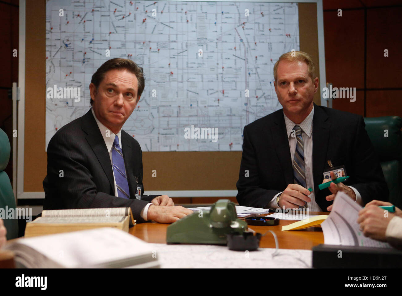 THE AMERICANS, (from left): Richard Thomas, Noah Emmerich, 'The Deal ...