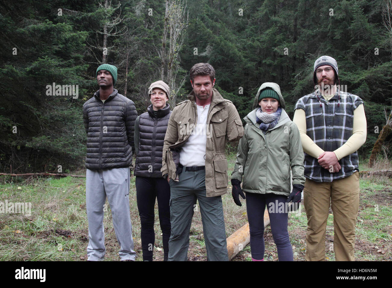 AMERICAN GRIT, (from left): David Neville, Clare Painter, Noah Galloway ...