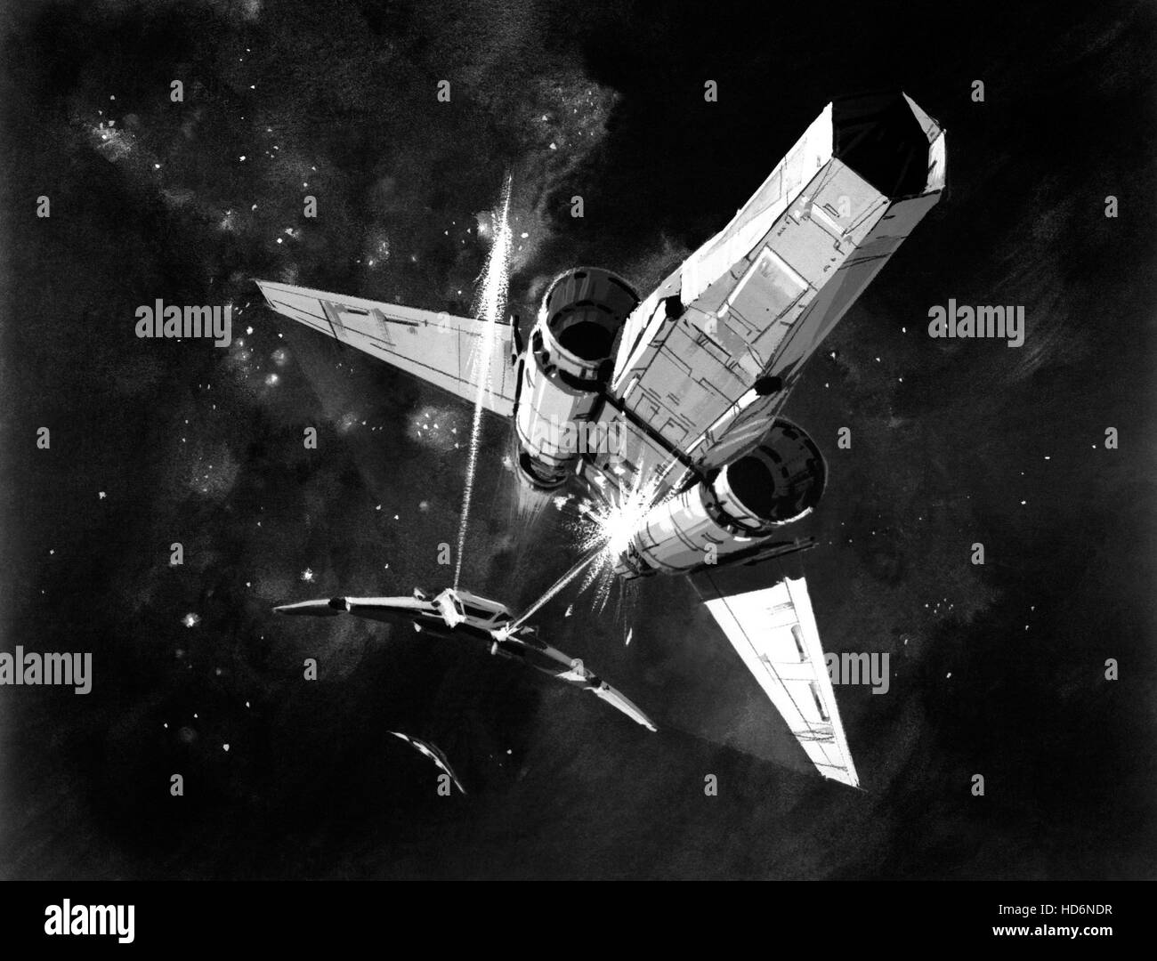 BATTLESTAR GALACTICA, Galactica spaceship, 1978-79. © Universal ...