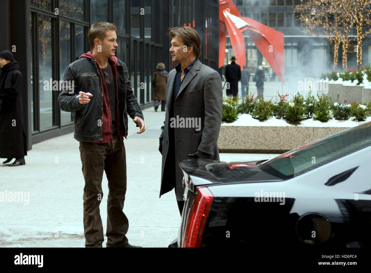 THE BEAST, (from left): Travis Fimmel, Patrick Swayze, 'Pilot', (Season ...