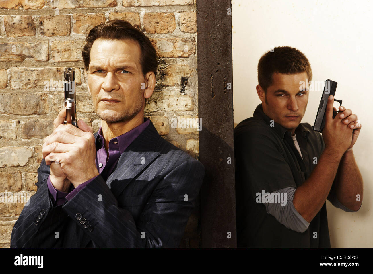 THE BEAST, (from left): Patrick Swayze, Travis Fimmel, (Season 1), 2009 ...
