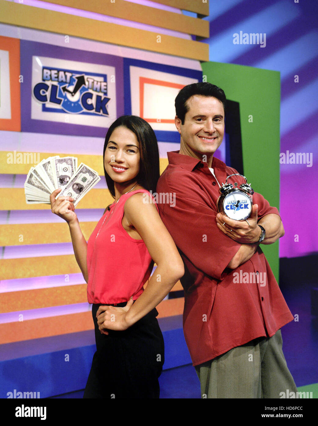 BEAT THE CLOCK, 2002, Julie Lihn Parker, Gary Kroeger Stock Photo - Alamy