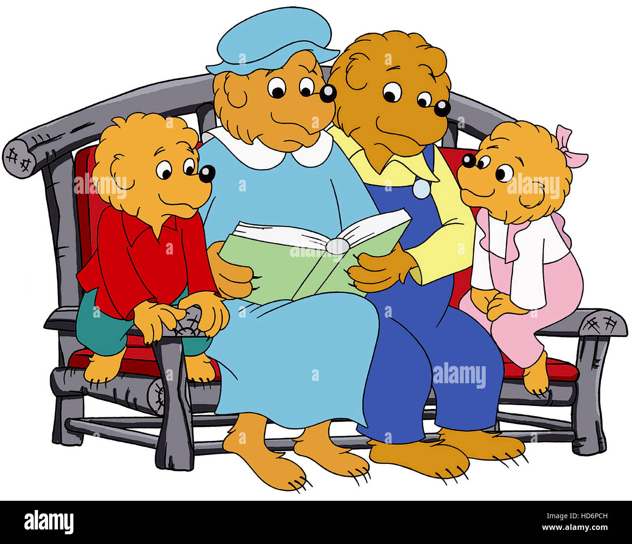 THE BERENSTAIN BEARS, Brother Bear, Mama Bear, Papa Bear, Sister Bear ...