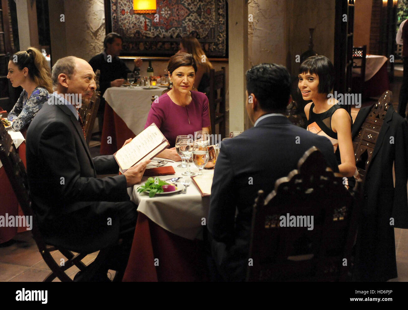 BONES, l-r: Braeden Marcott, Shohreh Aghdashloo, Tamara Taylor, Pej ...