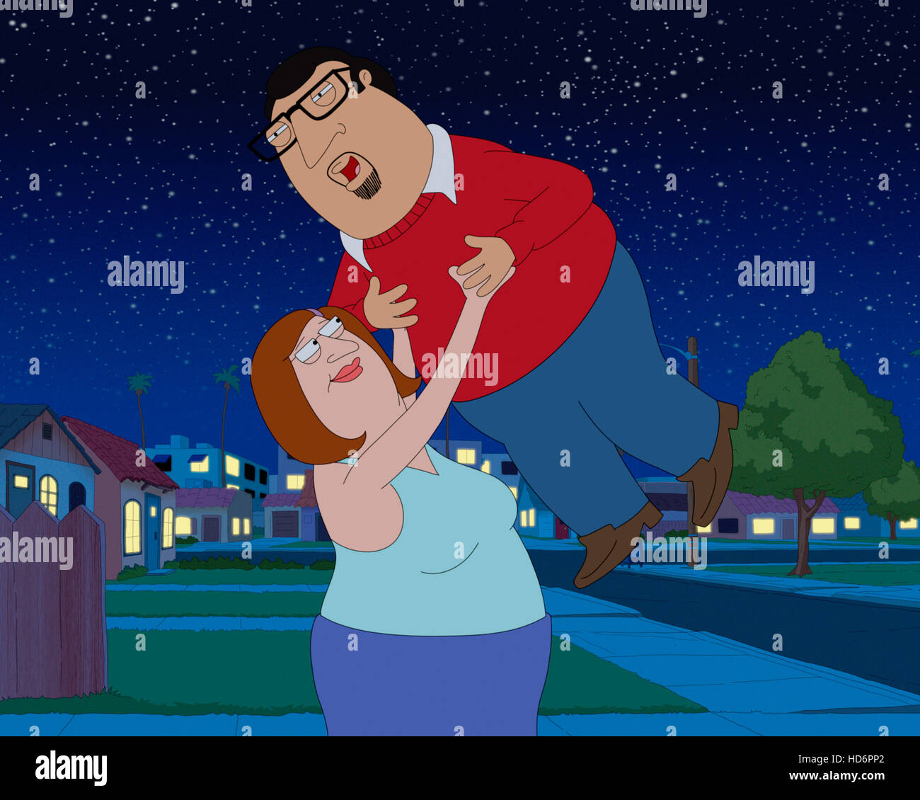 BORDERTOWN, l-r: Becky Buckwald, J.C. Gonzalez in 'The Engagement ...