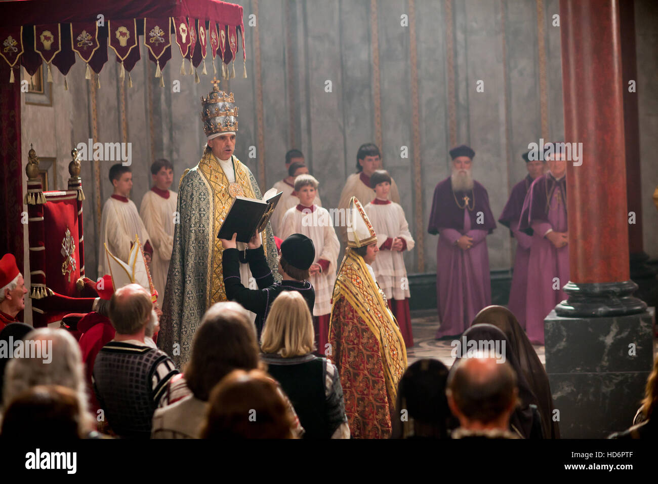 THE BORGIAS, Jeremy Irons, 'The Beautiful Deception', (Season 2, ep ...