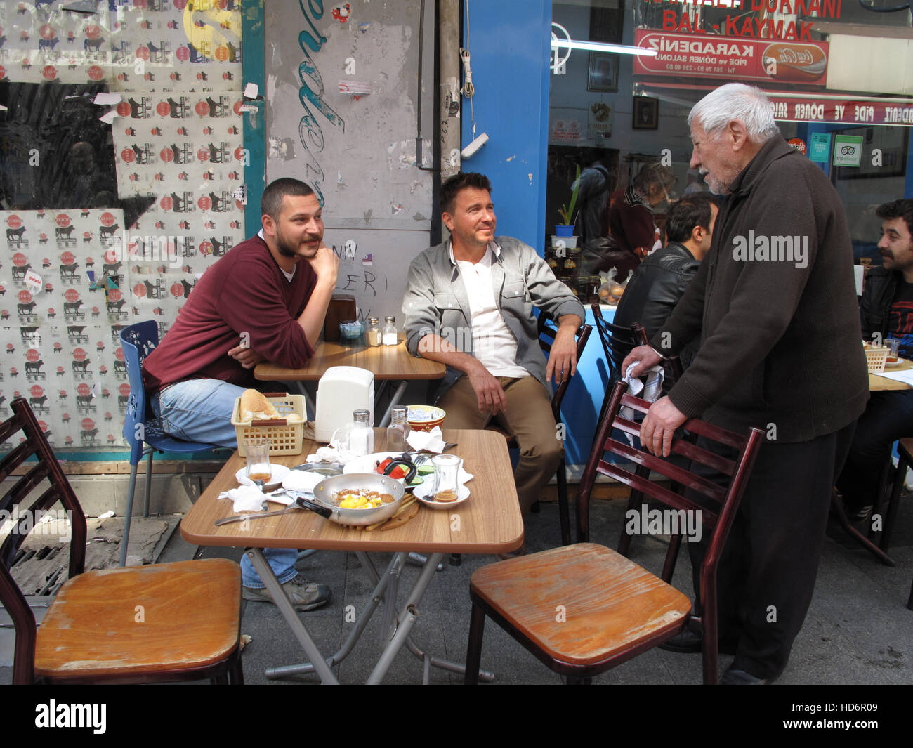 BOOZE TRAVELER, (from left): Haakan, host Jack Maxwell, Pandelli ...
