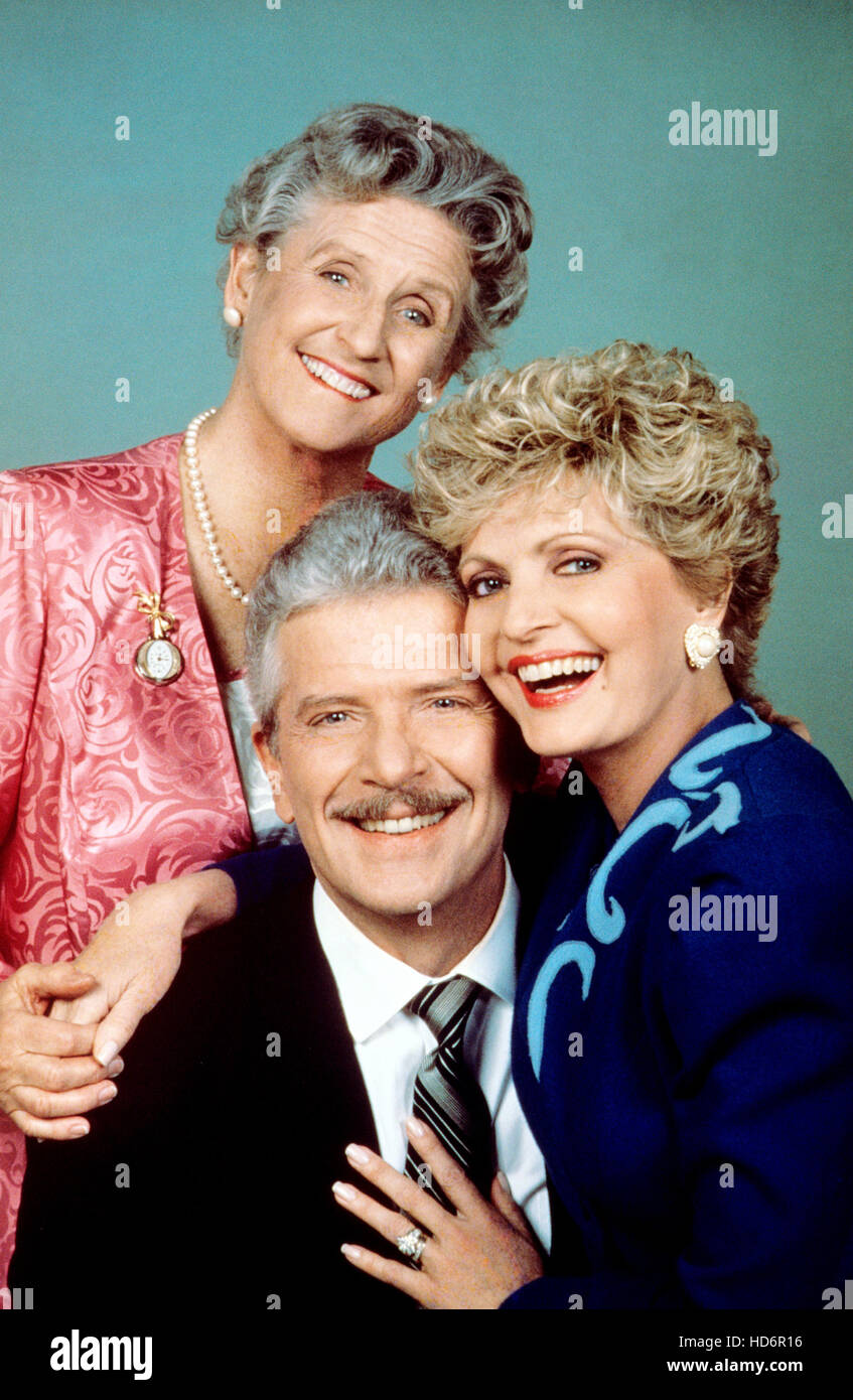 THE BRADYS, Ann B. Davis, Robert Reed, Florence Henderson, 1990. (c ...