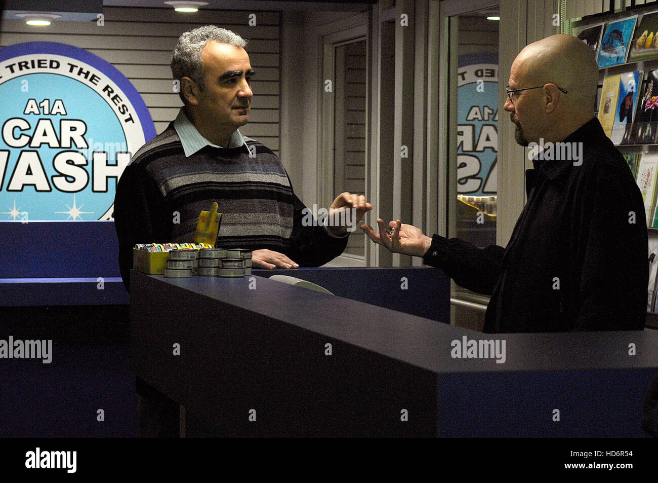 BREAKING BAD, (from left): Marius Stan, Bryan Cranston, 'Cornered ...