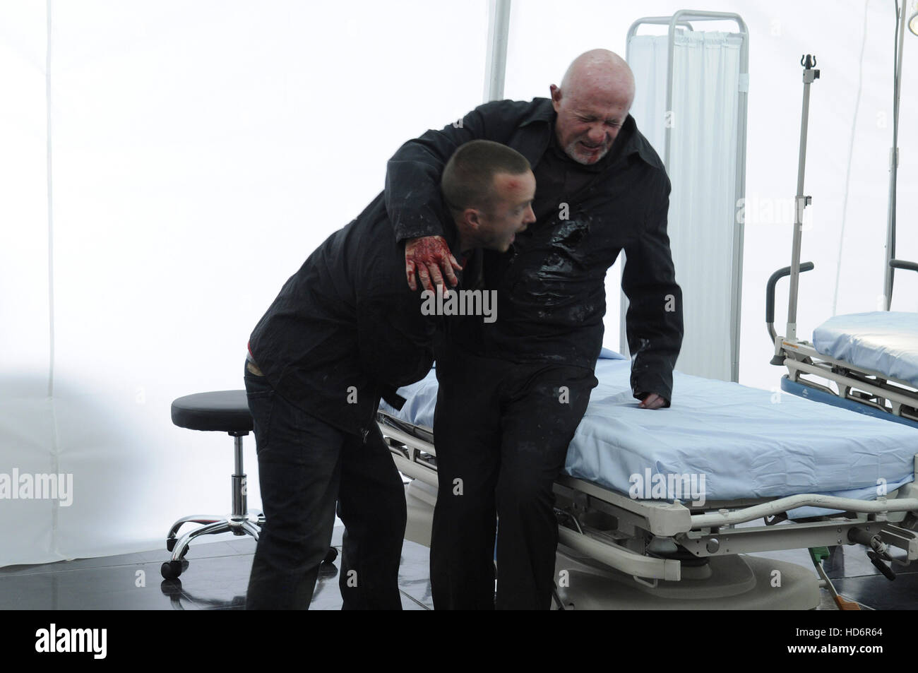 BREAKING BAD, (from left): Aaron Paul, Jonathan Banks, 'Crawl Space ...