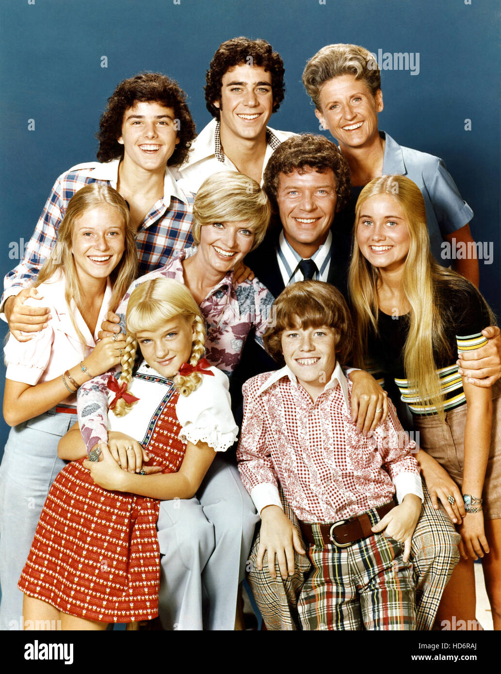 THE BRADY BUNCH, (back): Christopher Knight, Barry Williams, Ann B ...