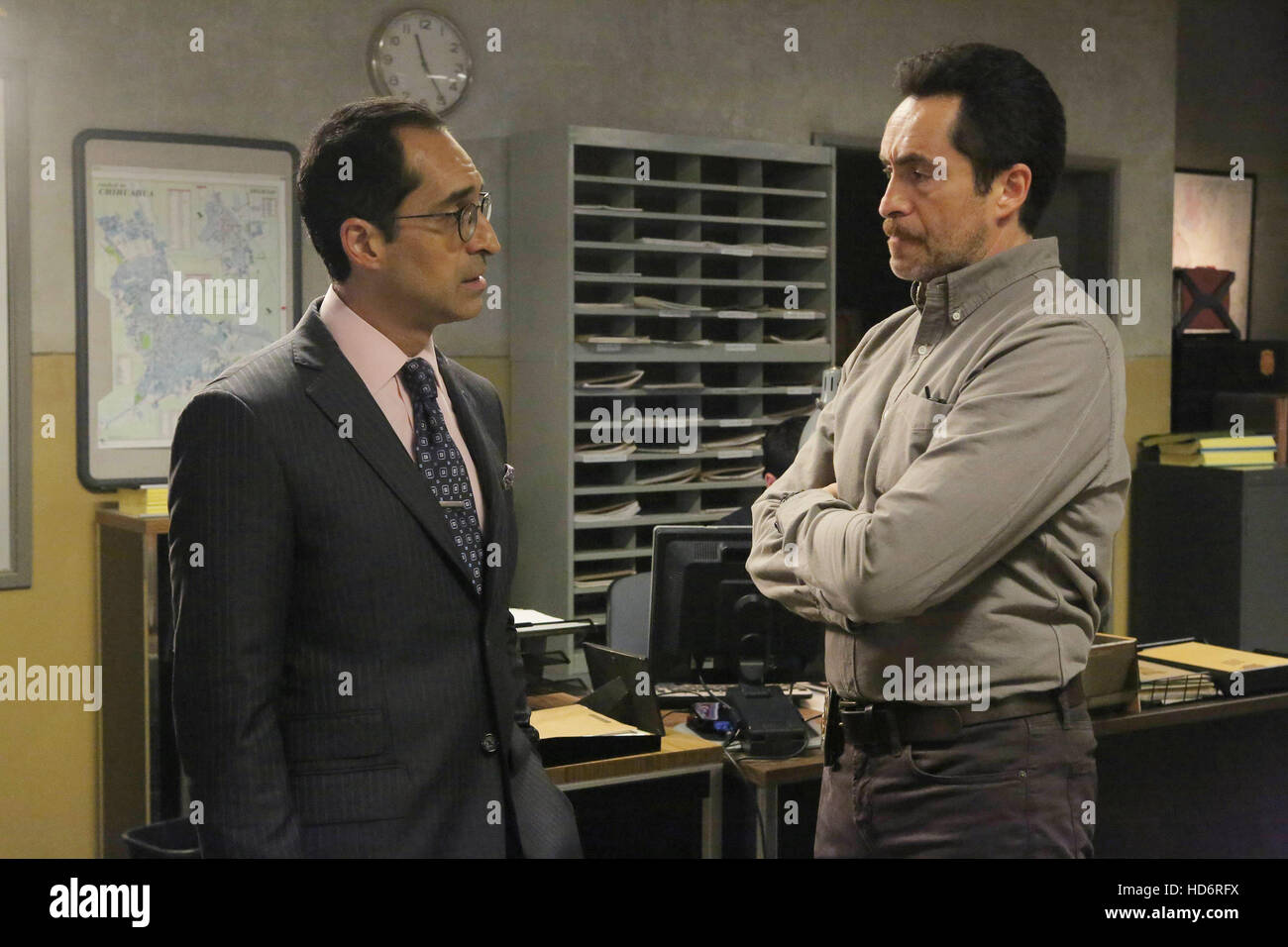THE BRIDGE, l-r: Bruno Bichir, Demian Bichir in 'Rakshasa' (Season 2 ...