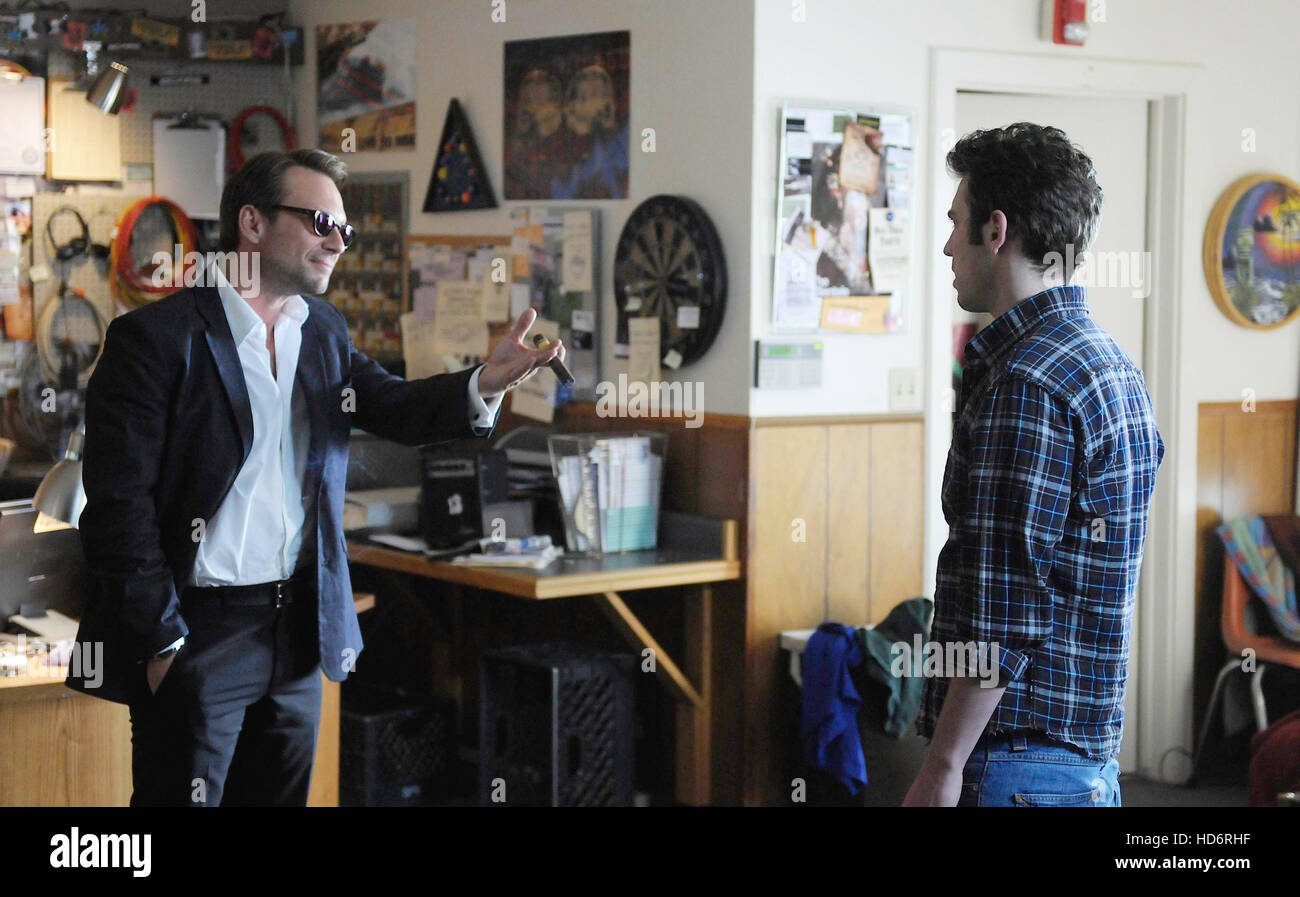 BREAKING IN, (from left): Christian Slater, Bret Harrison, 'Pilot ...