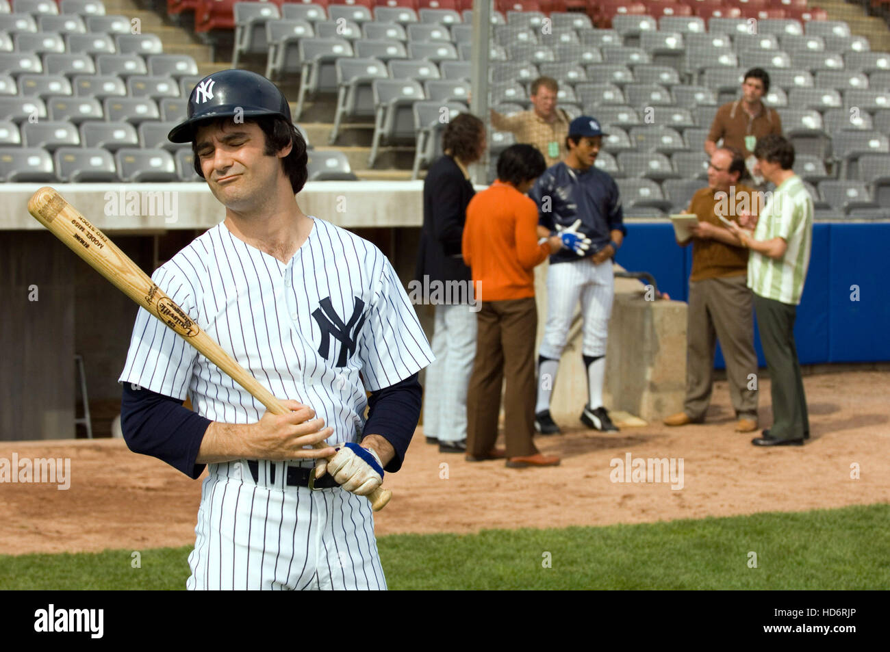 THE BRONX IS BURNING, Mather Zickel (as Lou Piniella), Daniel Sunjata ...