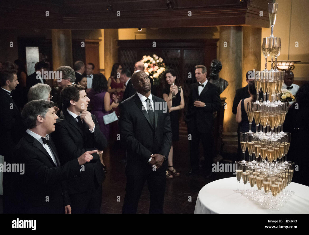 BROOKLYN NINE-NINE, l-r: Chris Parnell, Andy Samberg, Terry Crews in ...