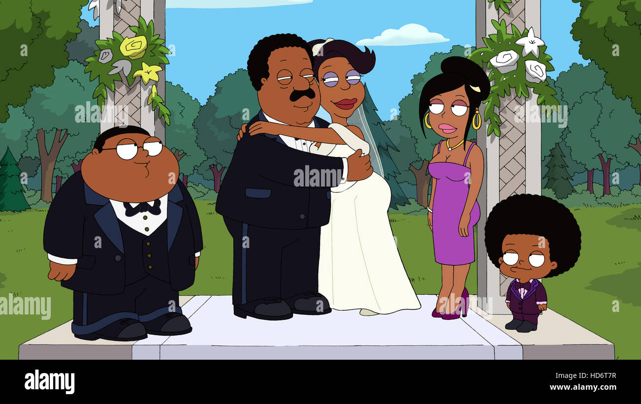THE CLEVELAND SHOW, (from left): Cleveland Brown Jr., Cleveland Brown, Donna Tubbs, Roberta ...