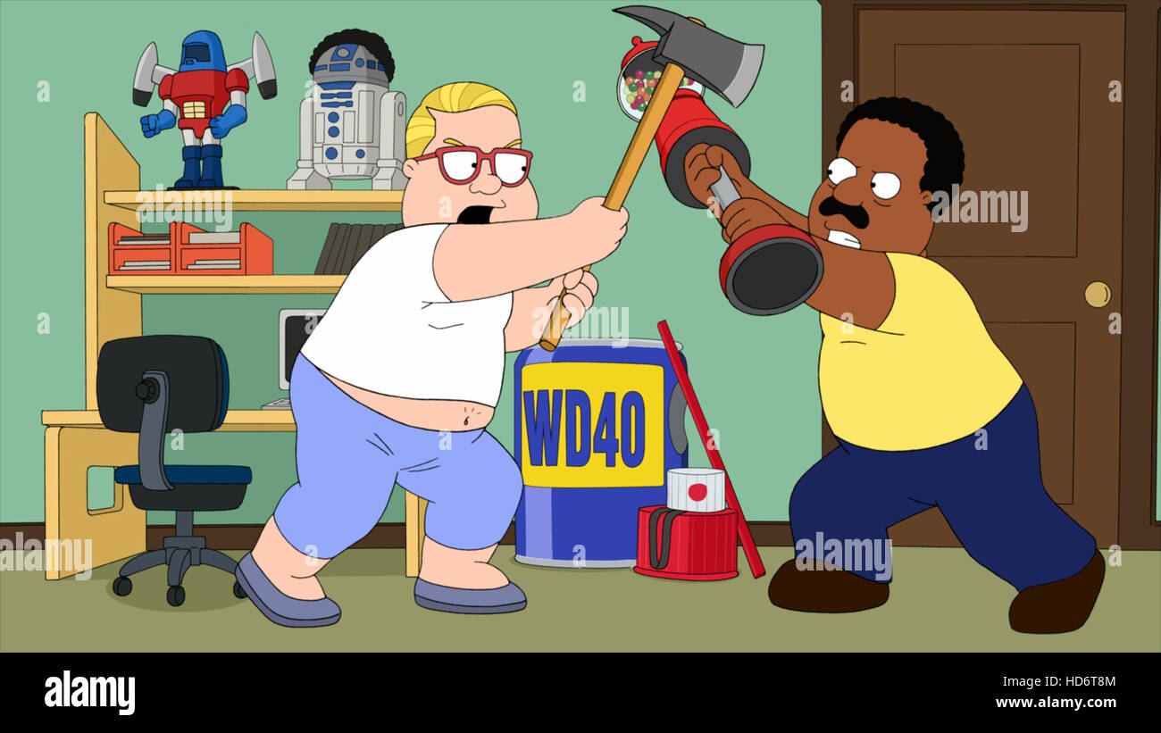 THE CLEVELAND SHOW, (from left): Donnie, Cleveland Brown, 'A Nightmare ...