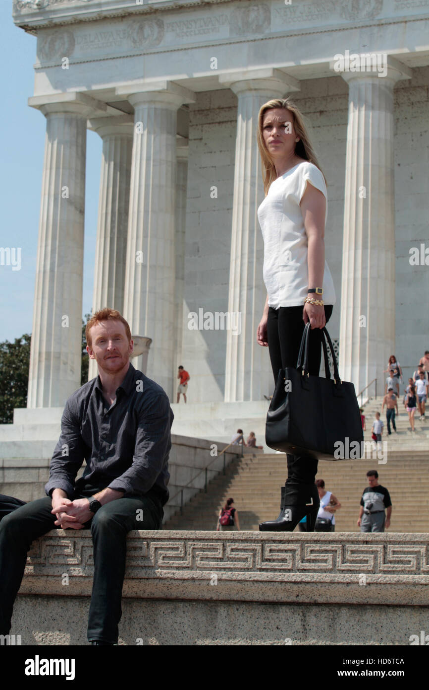 COVERT AFFAIRS, (from left): Tony Curran, Piper Perabo, 'What's The ...