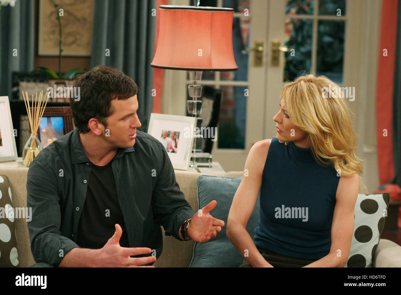 COURTING ALEX, (from left): Josh Randall, Jenna Elfman, 'You Complete ...
