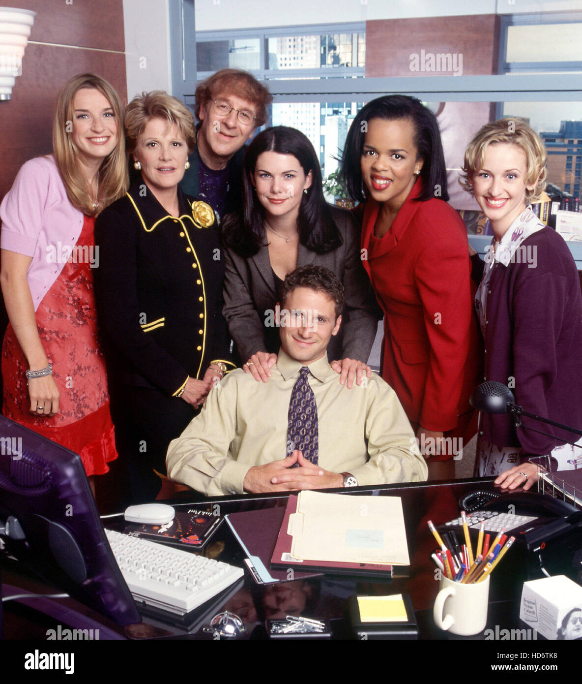 CONRAD BLOOM, (L-R), Ever Carradine, Linda Lavin, Steve Landesberg ...