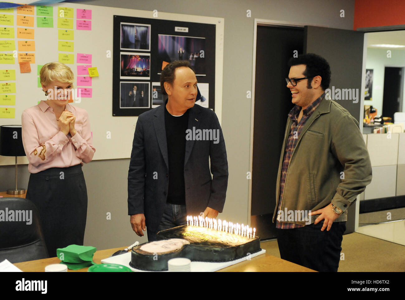 THE COMEDIANS, l-r: Stephanie Weir, Billy Crystal, Josh Gad in 'Billy's ...
