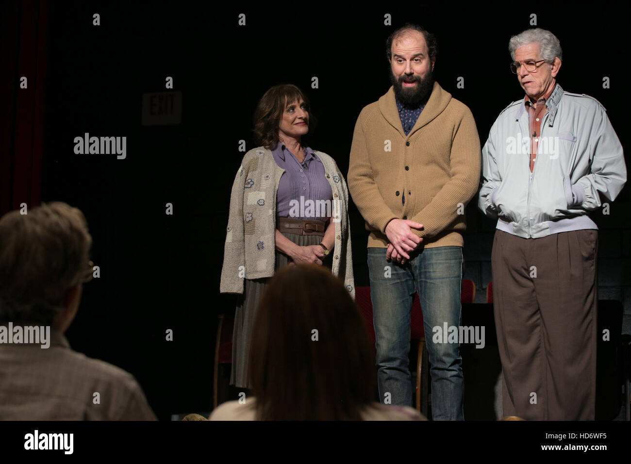 DINNER WITH FAMILY WITH BRETT GELMAN AND BRETT GELMAN'S FAMILY, l-r ...
