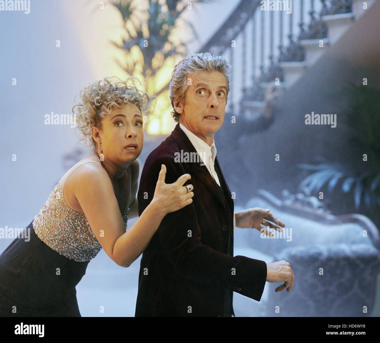 DOCTOR WHO, (from left): Alex Kingston, Peter Capaldi, 'The Husbands of ...