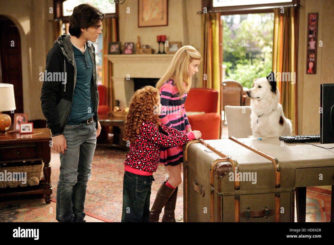 DOG WITH A BLOG, (from left): Blake Michael, G. Hannelius, Francesca ...