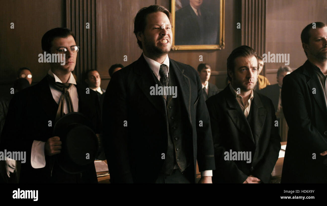 DRUNK HISTORY, center: Ike Barinholtz (as August-Spies), right: Derek ...