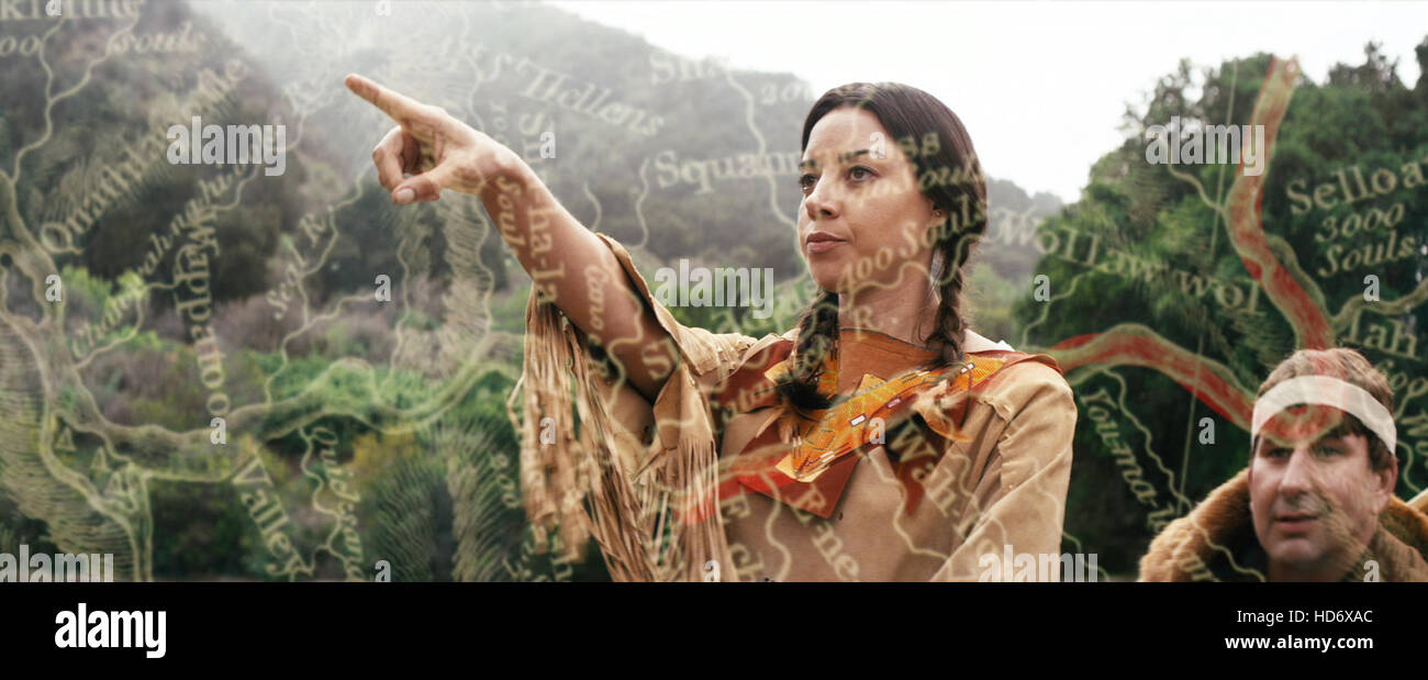 DRUNK HISTORY, Aubrey Plaza (as Sacagawea) in 'Nashville' (Season 1 ...