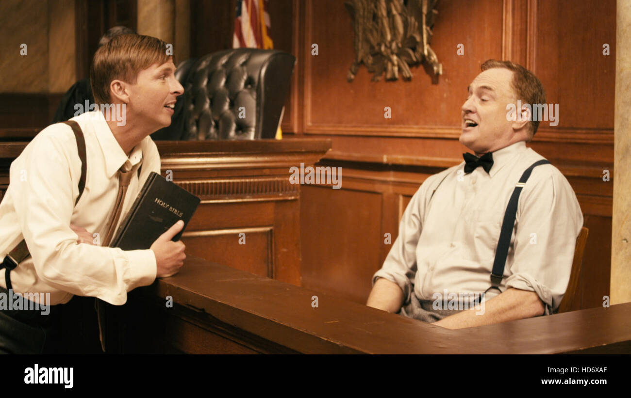 DRUNK HISTORY, l-r: Jack McBrayer (as Clarence Darrow), Bradley ...