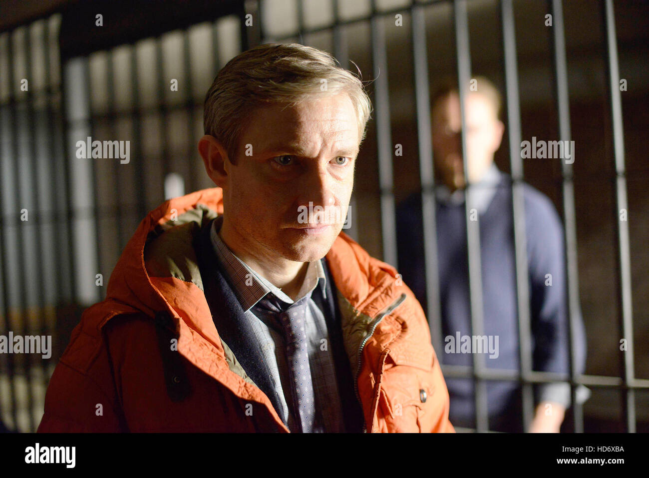 FARGO, l-r: Martin Freeman, Joshua Close in 'Who Shaves the Barber ...