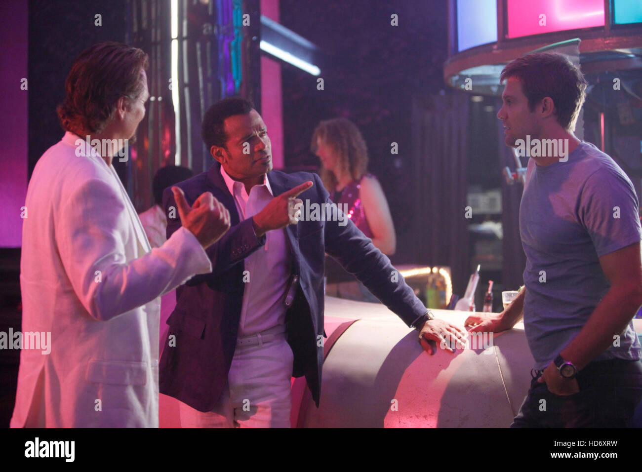 THE FINDER, (from left): Greg Evigan, Mario Van Peebles, Geoff Stults ...