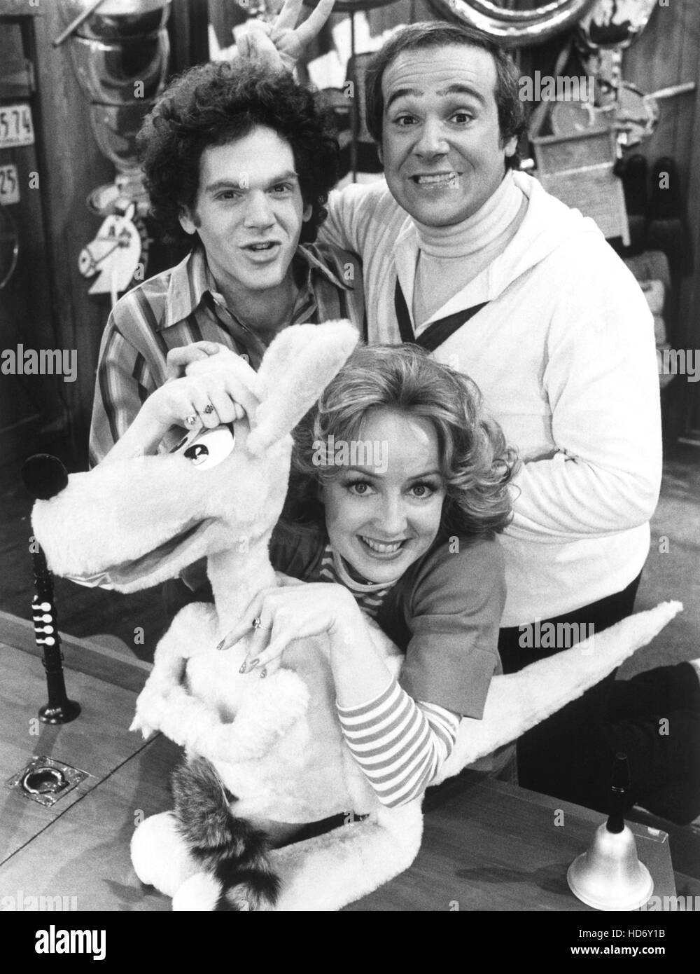 WACKO, standing from left: Charles Fleischer, Bo Kaprall, foreground ...