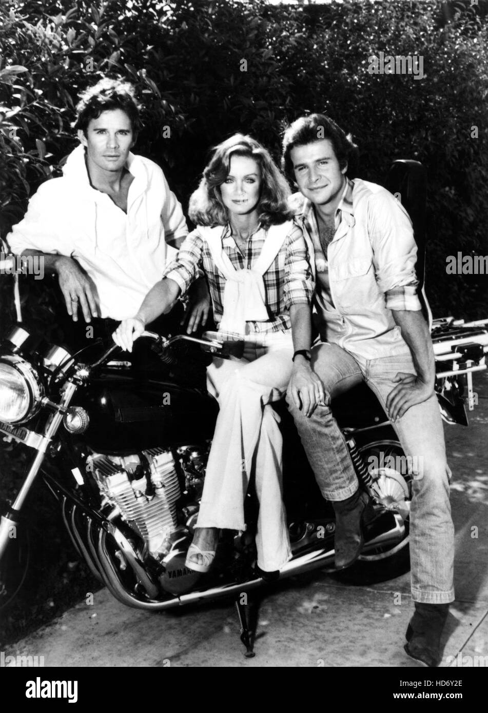 WAIKIKI, from left, Dack Rambo, Donna Mills, Steve Marachuk, aired ...