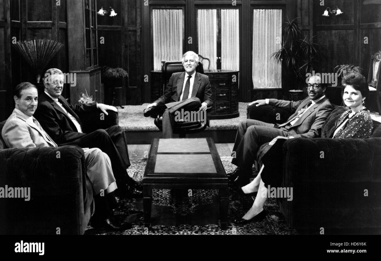 WALL STREET WEEK WITH LOUIS RUKEYSER, L-R, Frank Cappiello, Carter ...