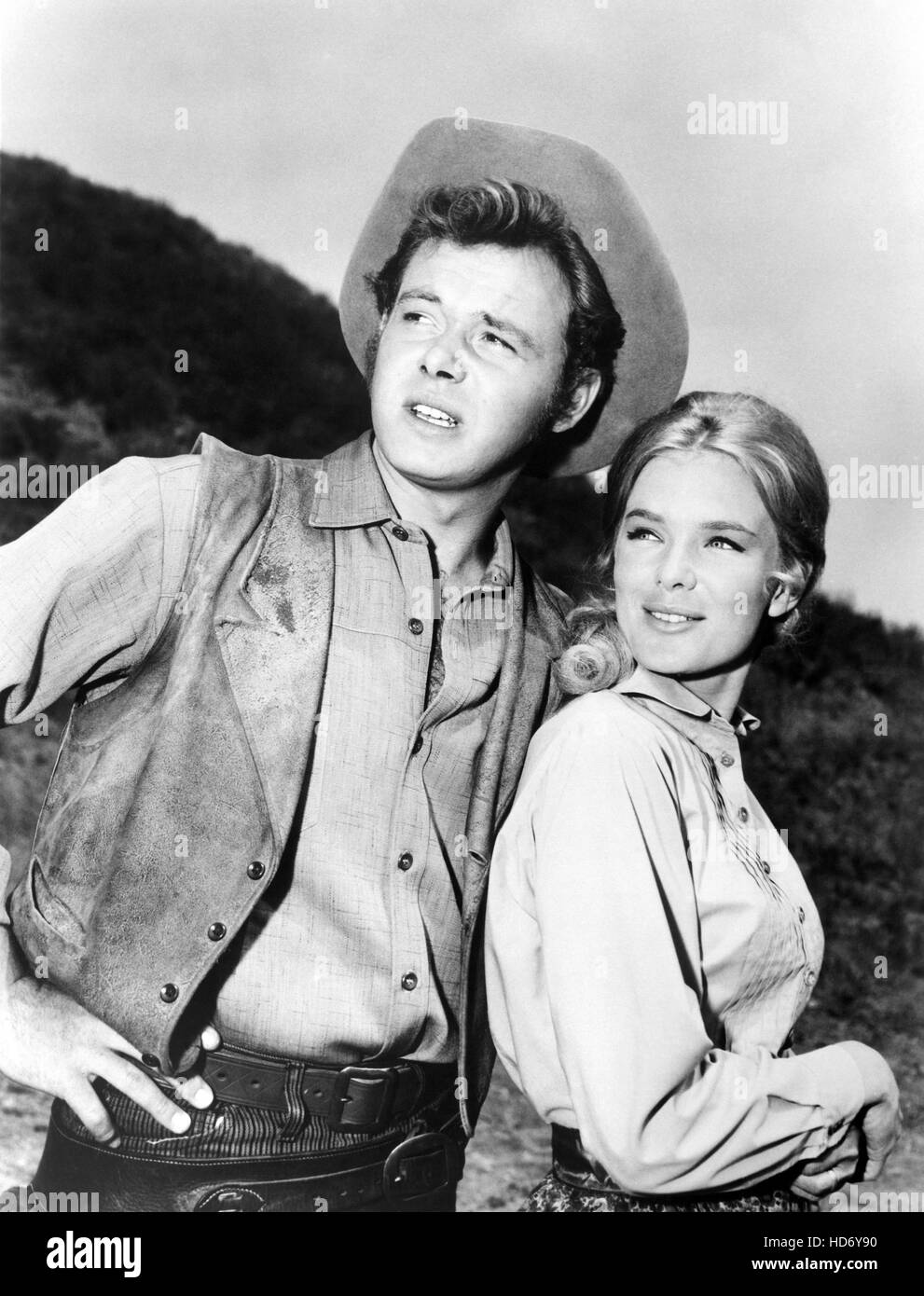 WAGON TRAIN, Tim McIntire, Linda Evans, 'Herman', (Season 8, aired ...