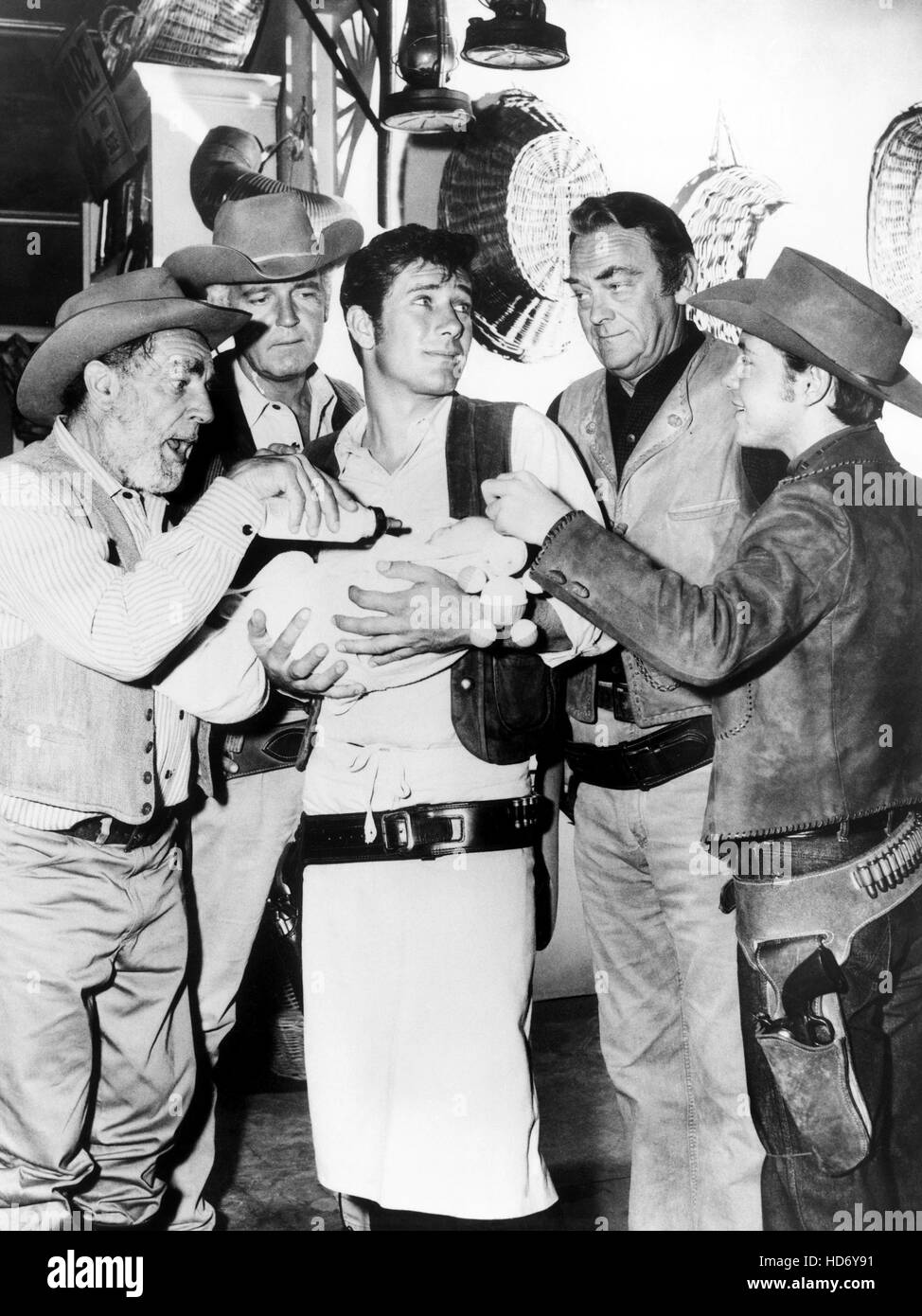 WAGON TRAIN, Frank McGrath, Terry Wilson, Robert Fuller, John McIntire ...