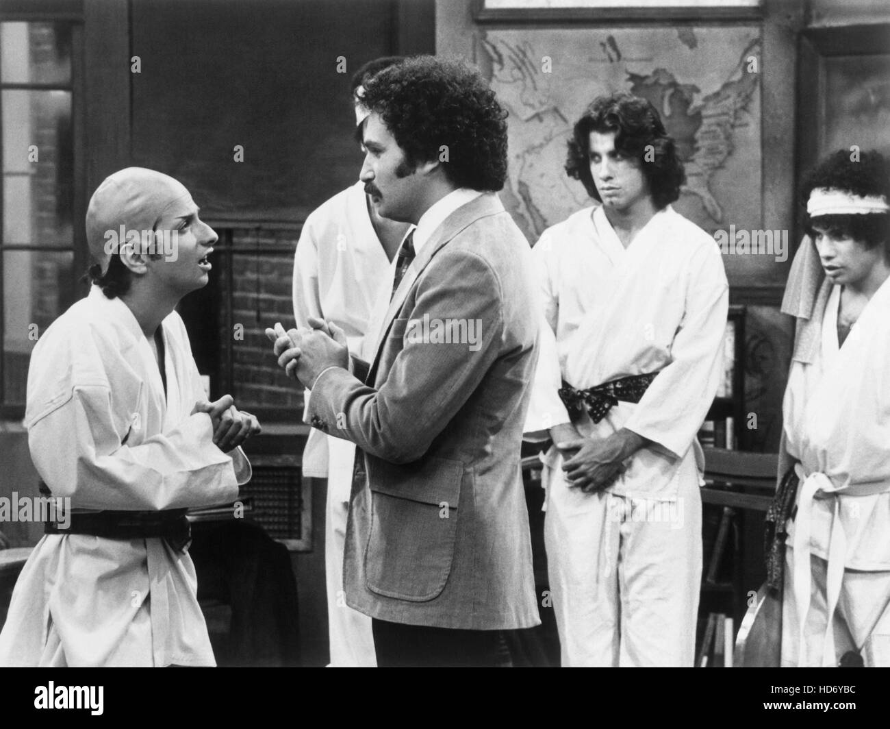 WELCOME BACK, KOTTER, from left: Ron Palillo, Gabe Kaplan, John ...