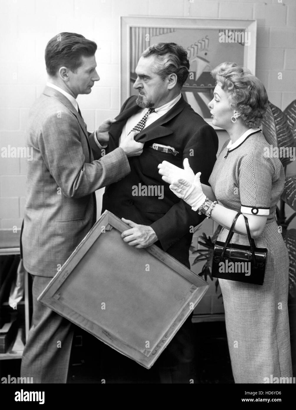 THE WEB, from left: Joe Maross, Hans Josef Schumm, Elizabeth Fraser ...