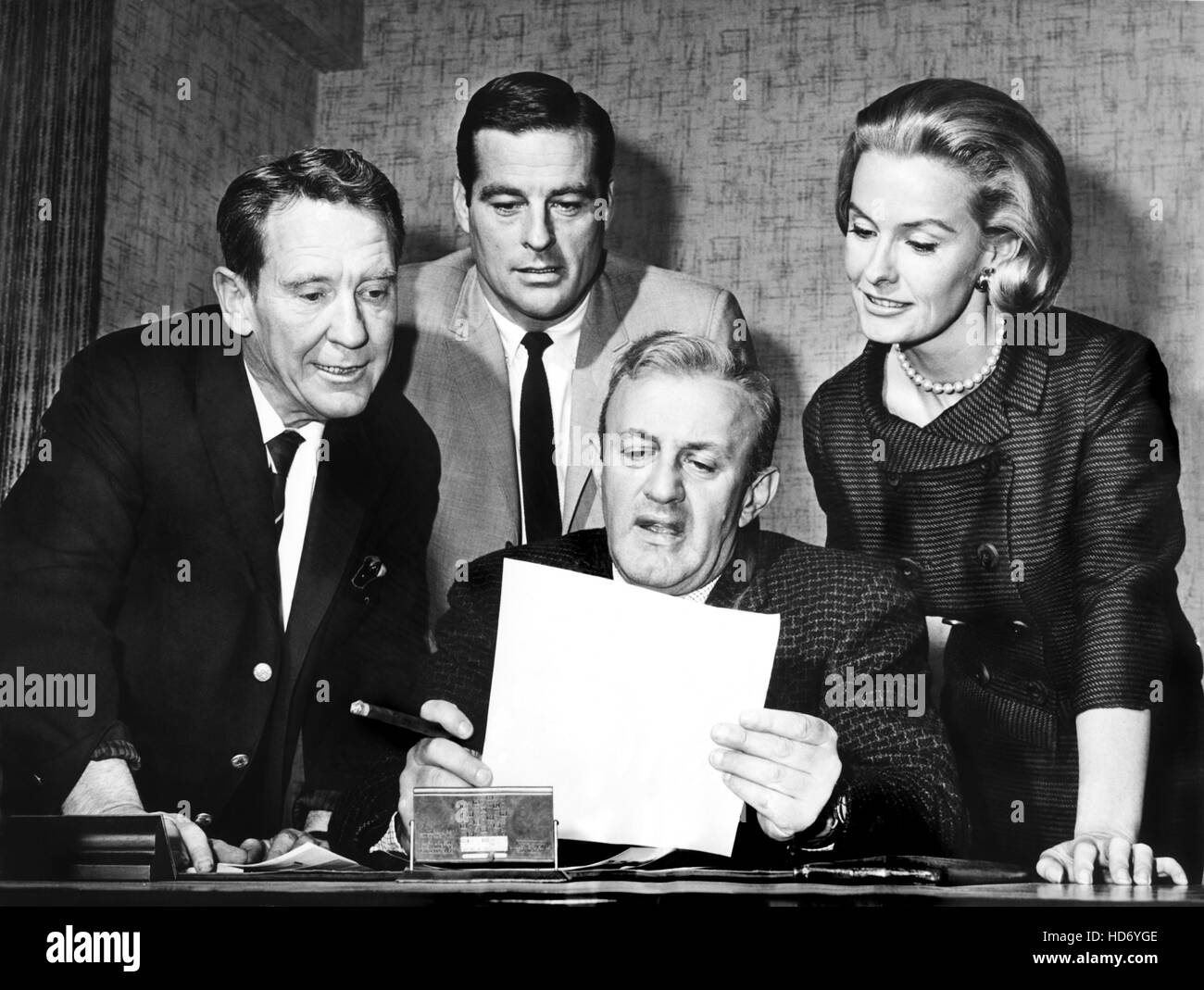 WESTINGHOUSE PRESENTS: FOOTNOTE TO FAME, Burgess Meredith, Robert ...