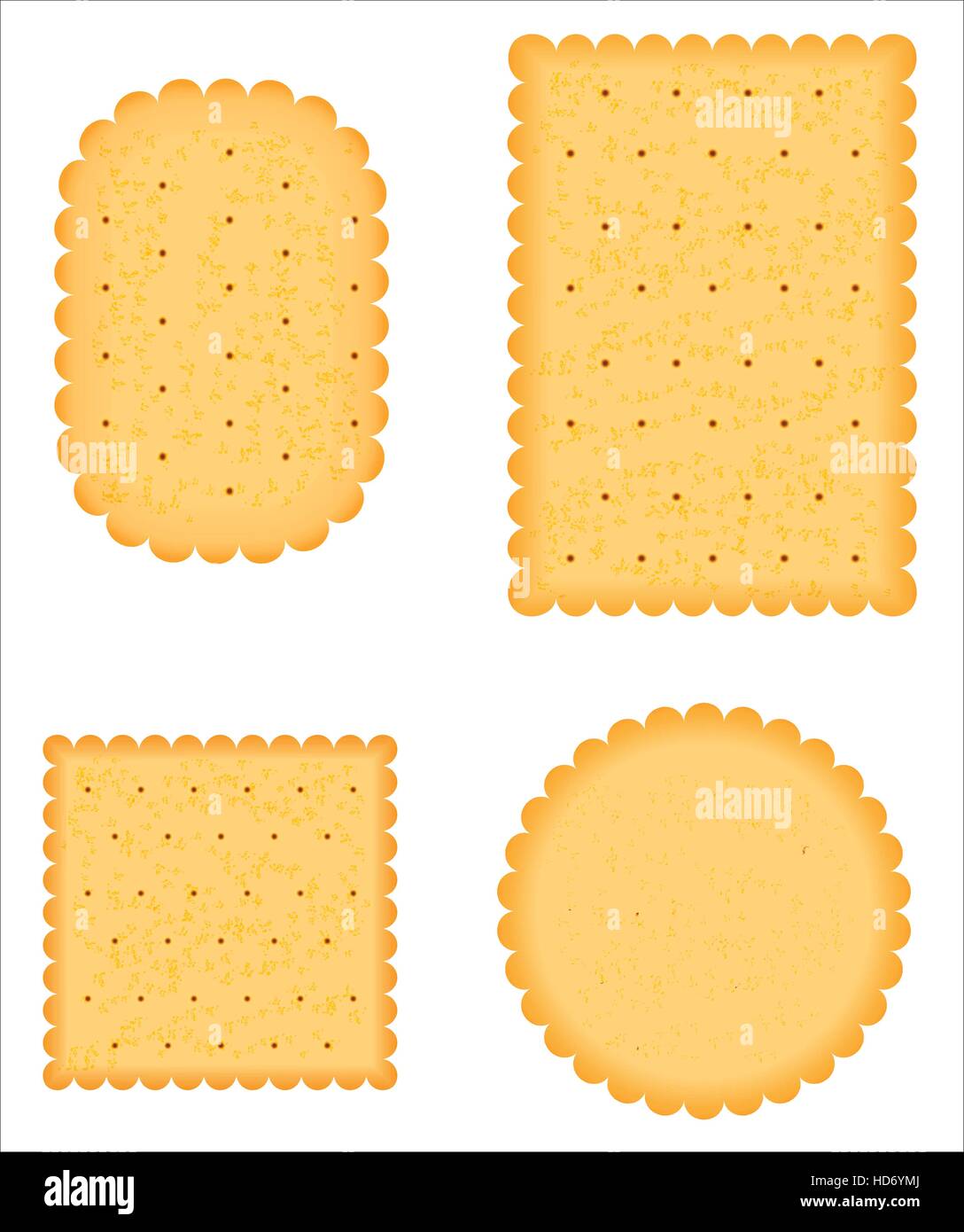 Biscuit vector hi-res stock photography and images - Alamy