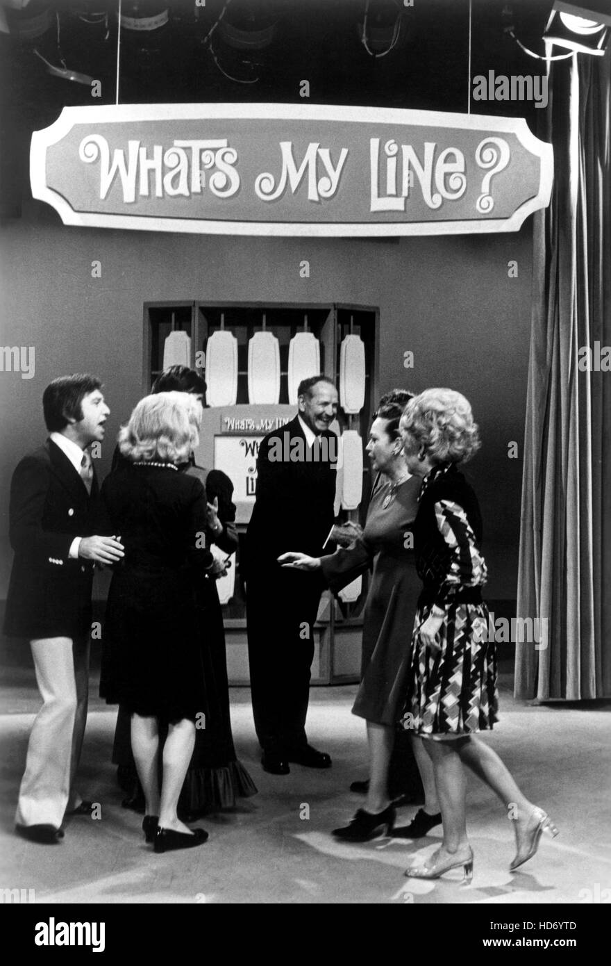 WHAT'S MY LINE?, Soupy Sales (far left), 1968-75 Stock Photo - Alamy