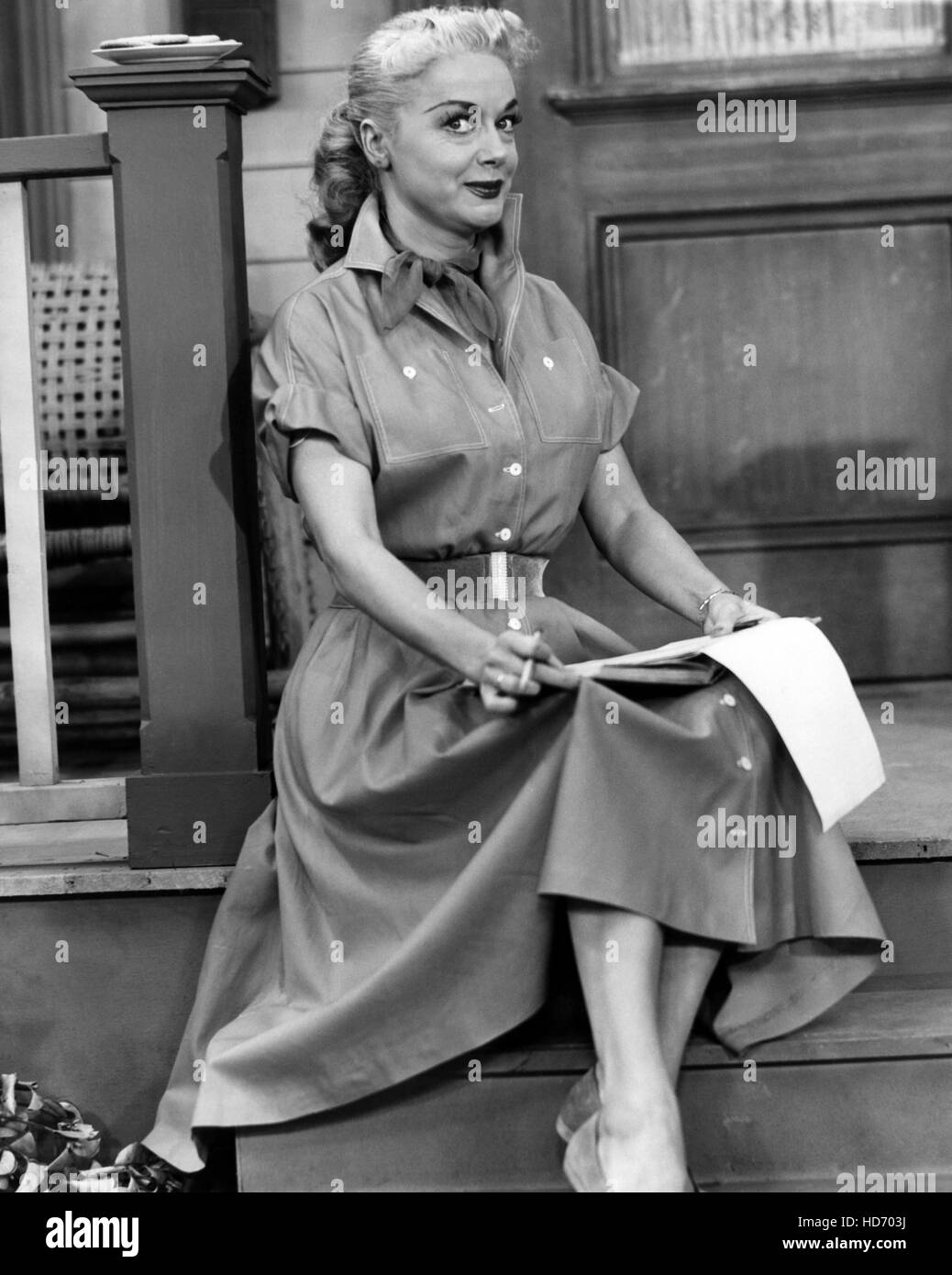 WILLY, June Havoc, CBS, 1954-1955 Stock Photo - Alamy